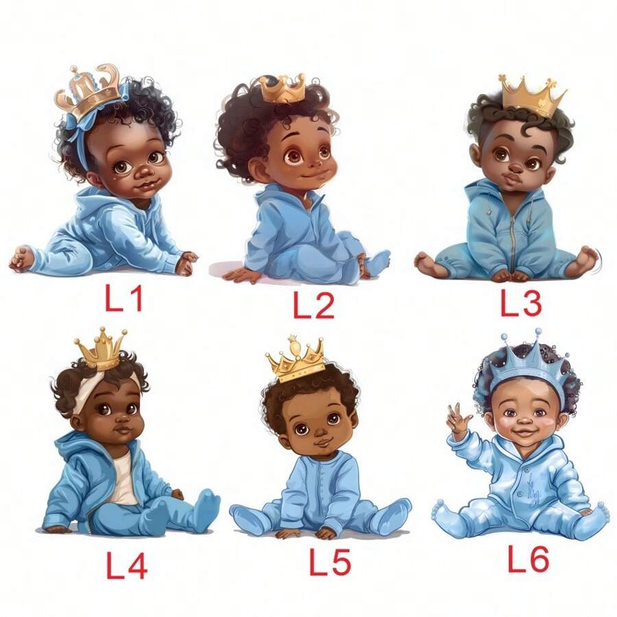 Adesivi trasferibili fai-da-te in iron on DTF per gender reveal ...