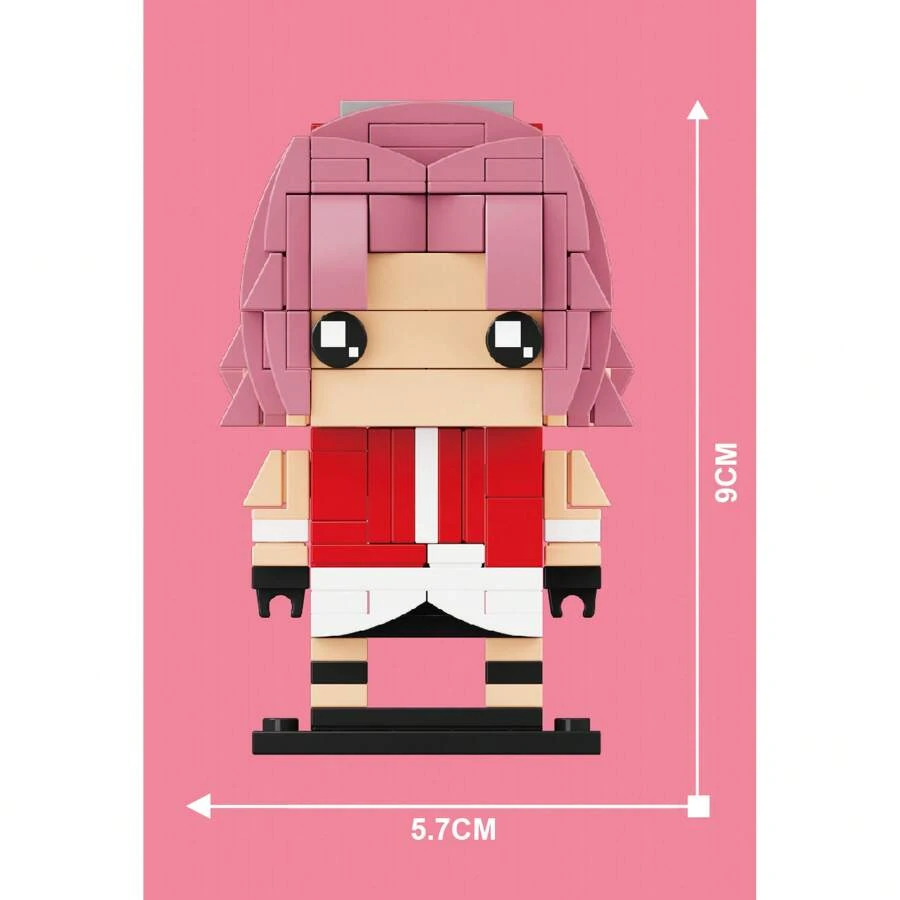 Anime Figure 3D Buildable Construction Figure Building Blocks Nano ...