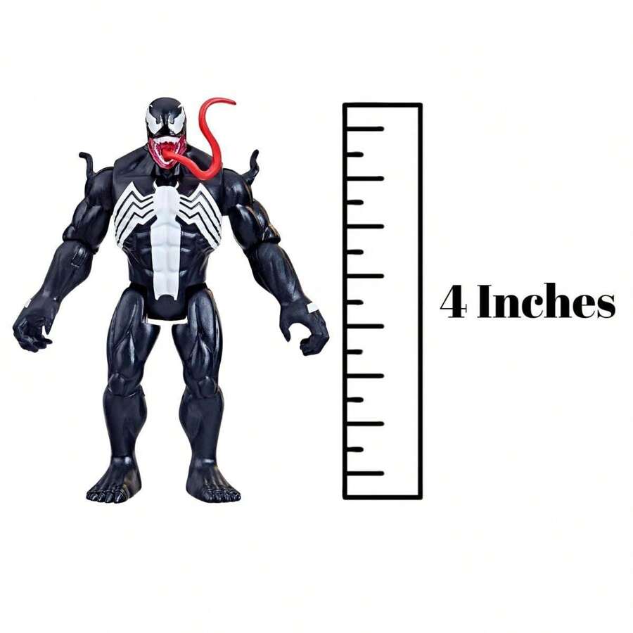 Marvel Epic Hero Series Venom 4" Inch Mini-Action Figure With Accessory ...