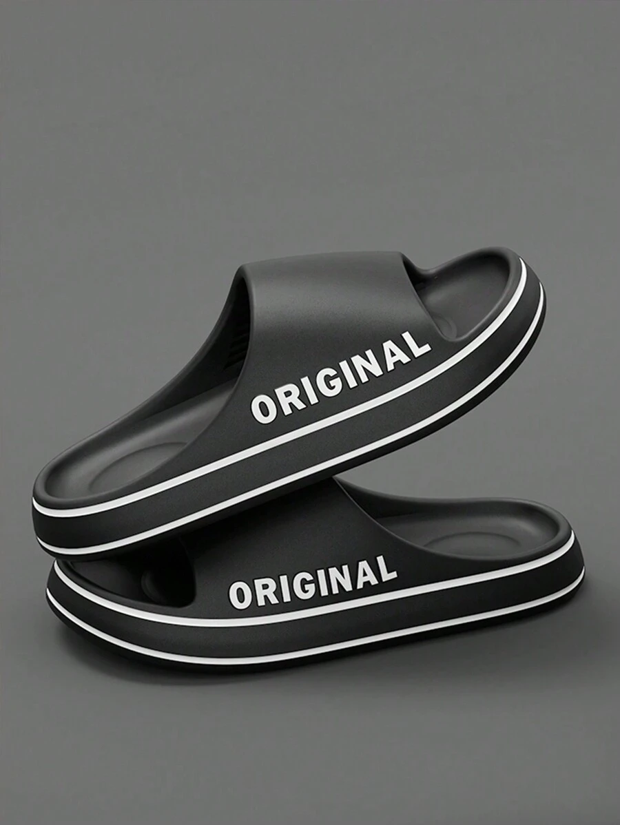 Chanclas planas de EVA para mujer, suaves, elásticas y antideslizantes ...
