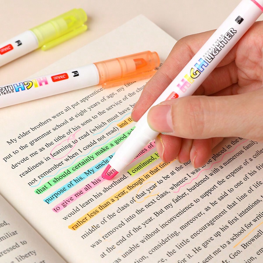 Can See Window Fluorescent Pen Students Account Marking Pen Crystal Pen ...