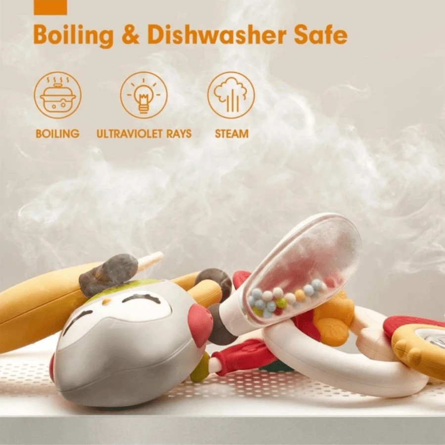 Manhattan Teething Toy Balls 6-8-10pcs/Set Silicone Baby Teething Toys ...