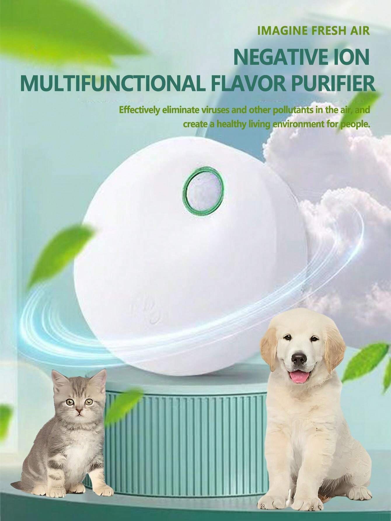 Electric Air Purifier, Odor Eliminator, Smart Deodorizer For Bathroom ...