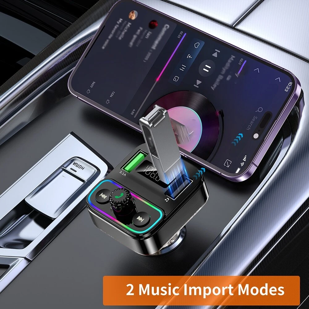 simr Super Update Car BT FM Transmitter Wireless Car Mp3 Player ...