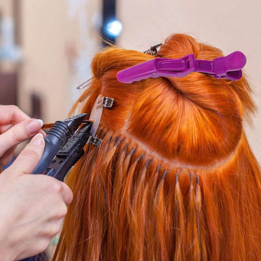 16 Pieces Hair Parting Tools Set, Included 8 Pieces Hair Parting Ring 2 ...