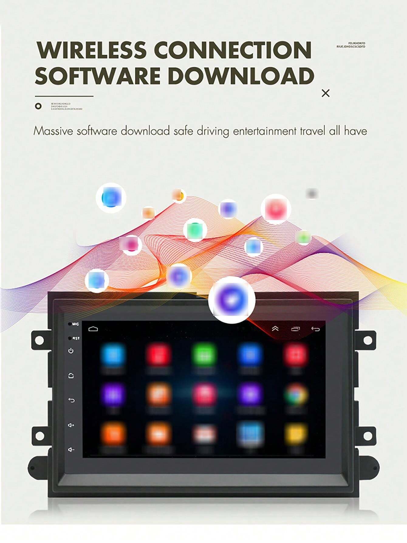 SEPTON 1 Pc SEPTON 7 Inch Universal Android Car Radio Screen Player For ...