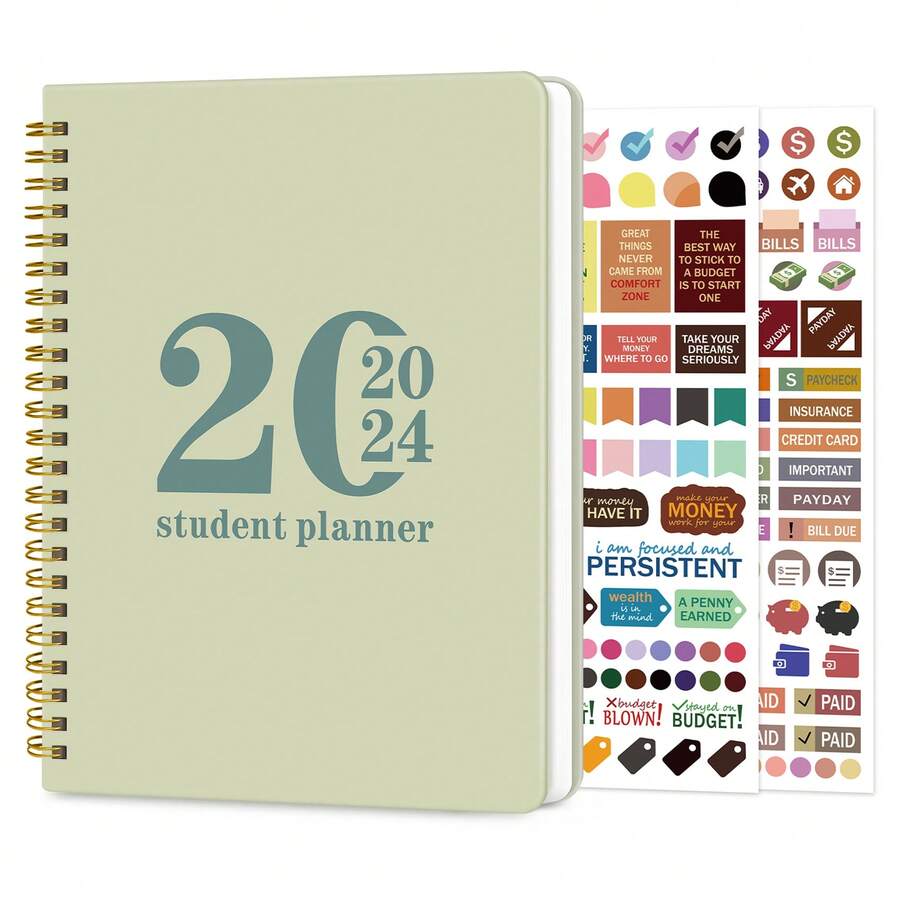 Simplified 2024 Student Planner Academic Year Day Planner To Stay ...