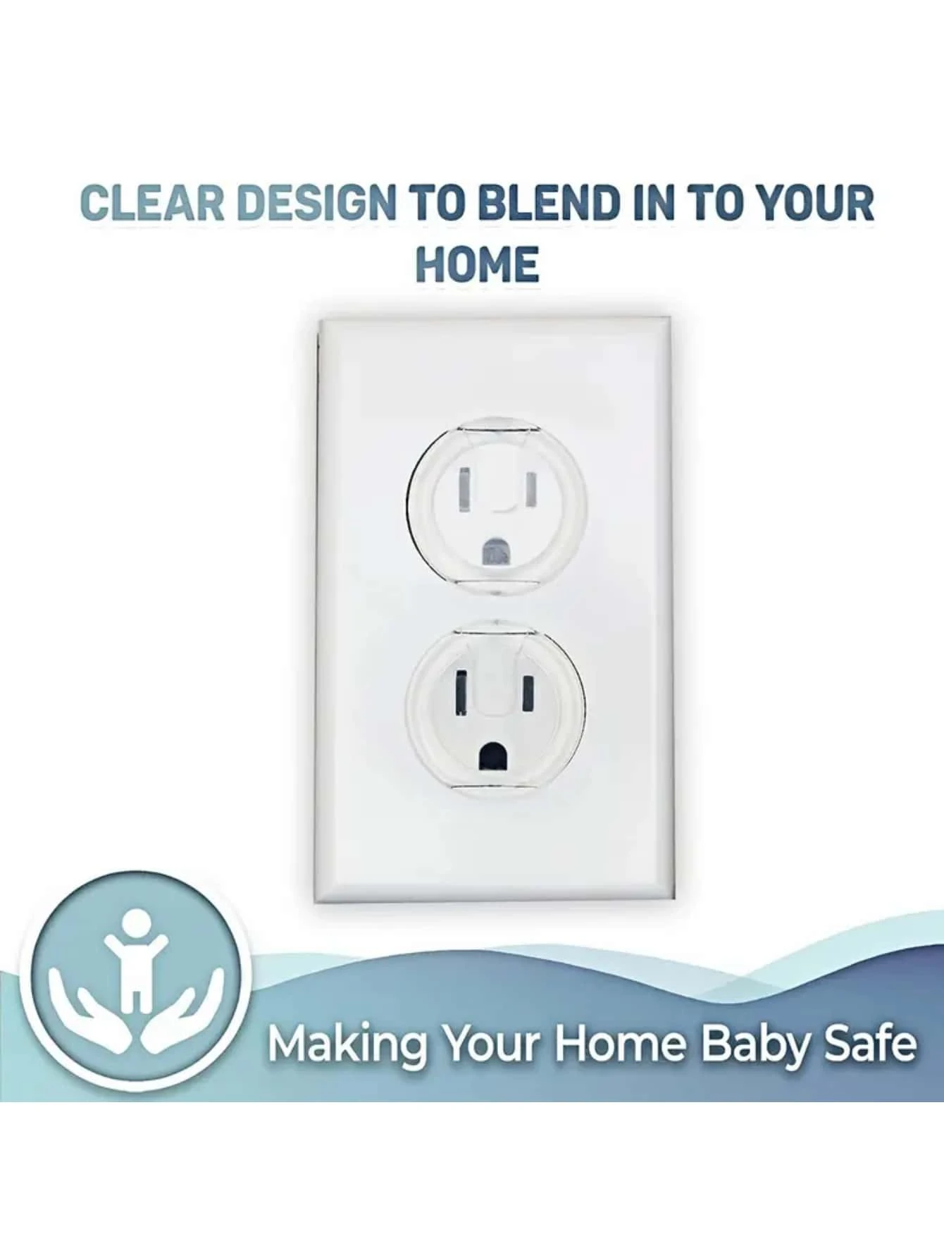 10pcs Outlet Covers, Baby Proofing Safety Child Secure Electric Plug ...