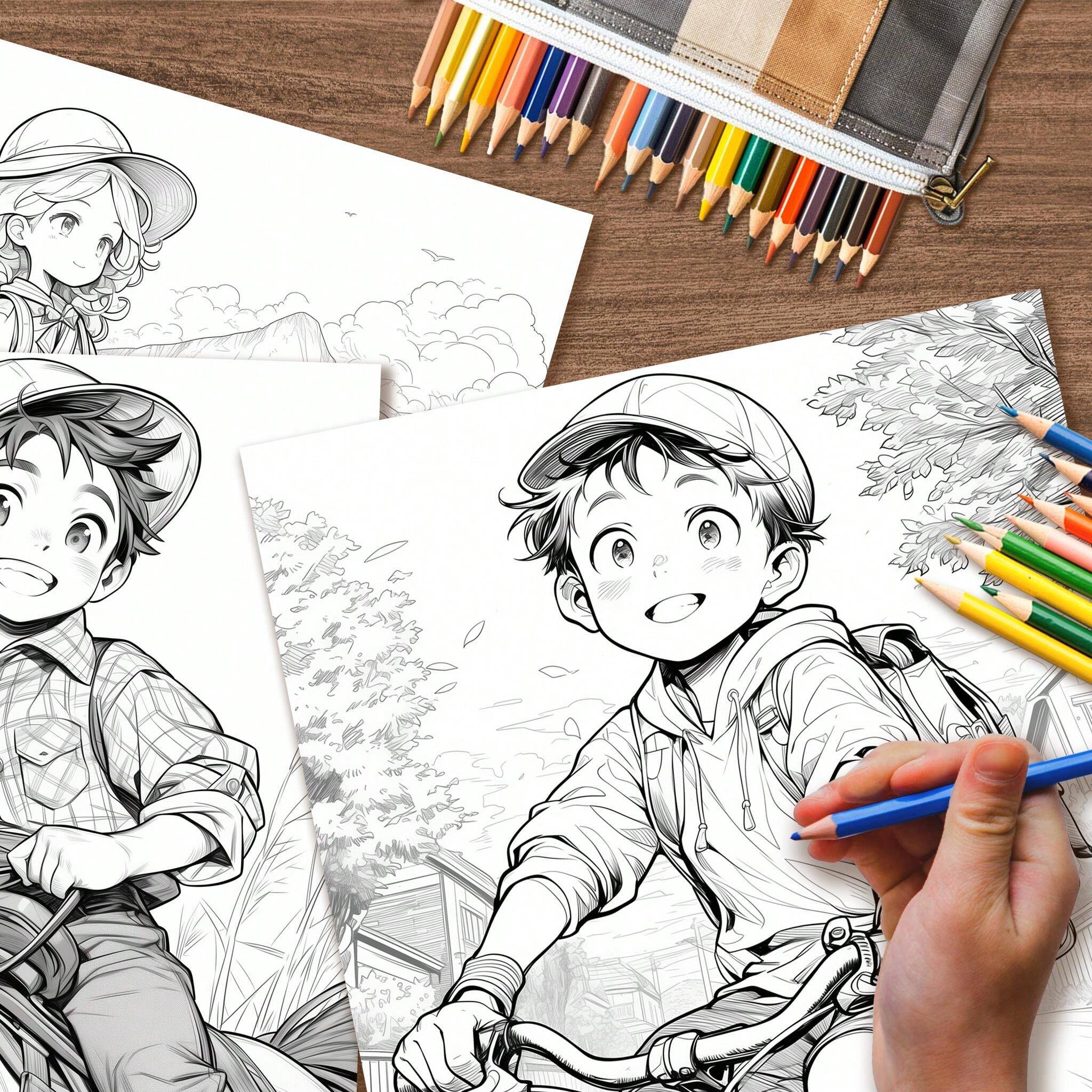 Original DIY Creative Painting Book, Cute Character Design Coloring ...