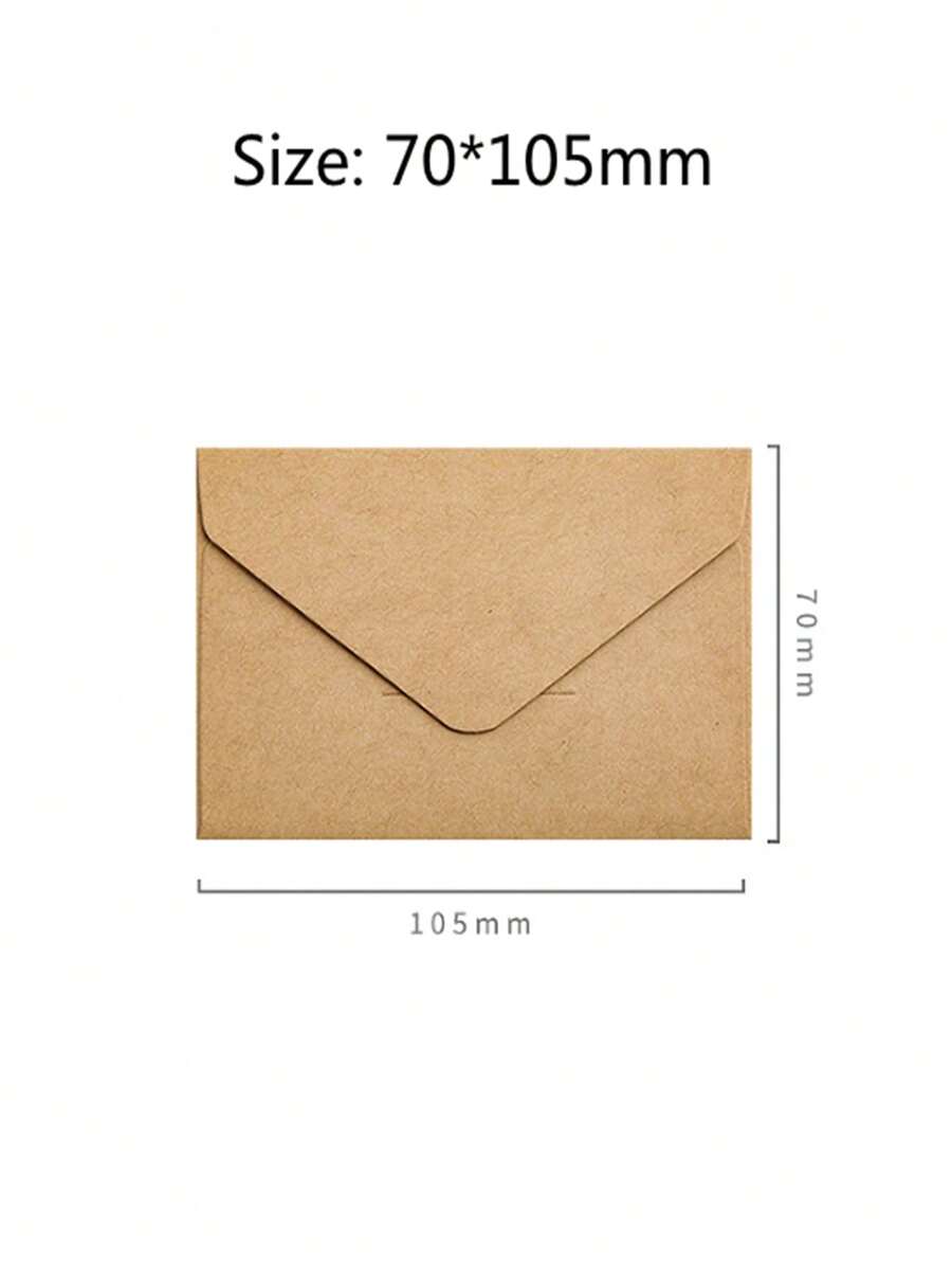 TYFYO 20 peças Envelopes Pequenos Kraft, Envelopes Marrom Kraft para ...