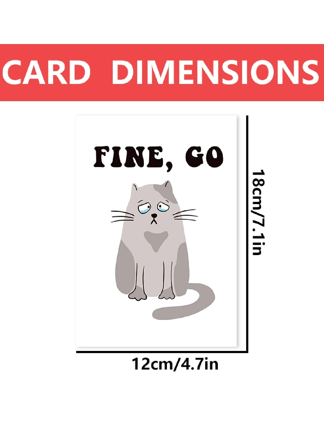 1pc Funny Farewell Card Goodbye Card For Coworkers Leaving, New Job ...