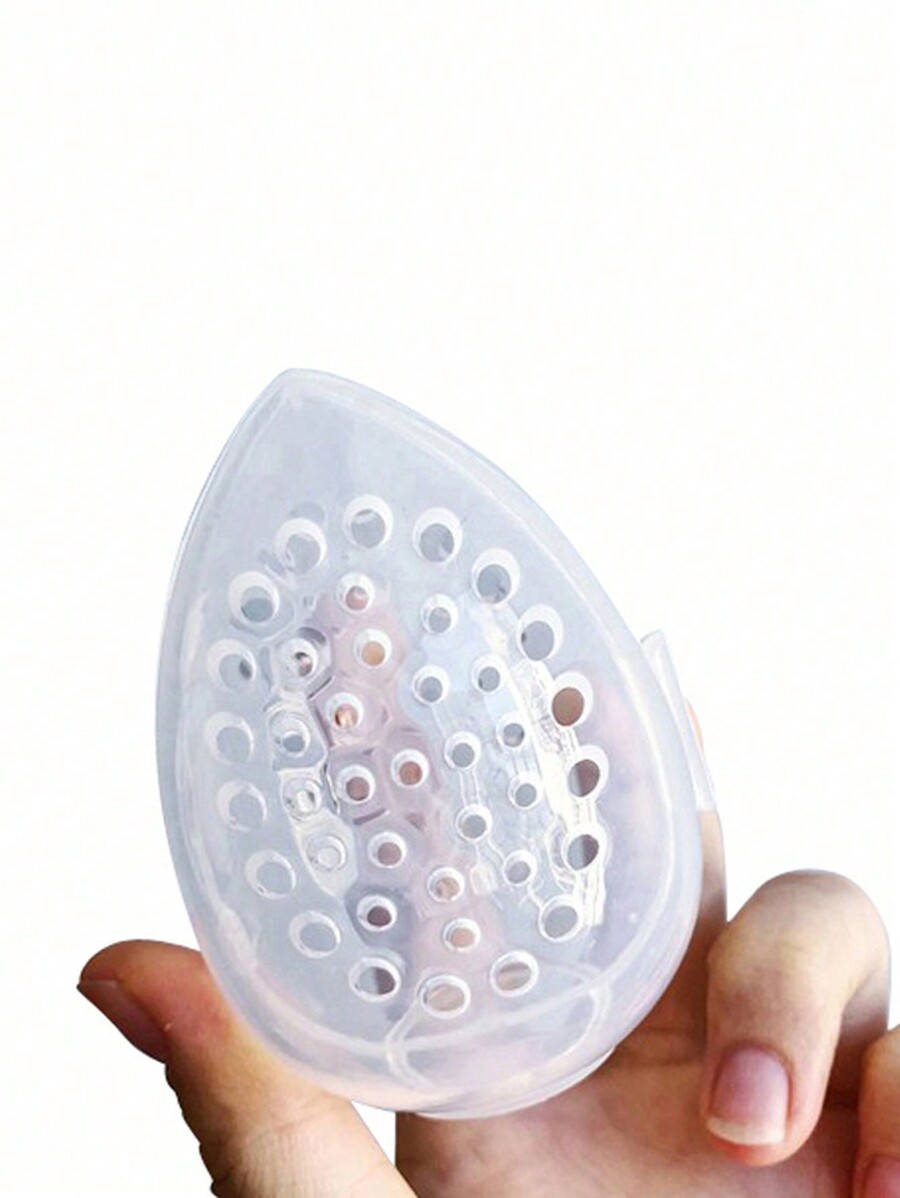 1pc/2pcs/3pcs Durable Makeup Sponge Holders,Cosmetic Egg Storage Box ...