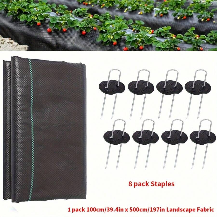 Landscape Fabric, Barrier Blocker Fabric Heavy Duty, Ground Cover ...