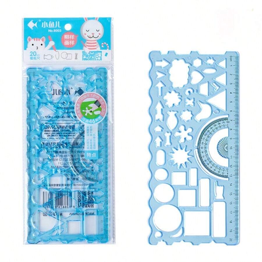 Multipurpose Ruler, Set Square, And Protractor Geometric Drawing Board ...
