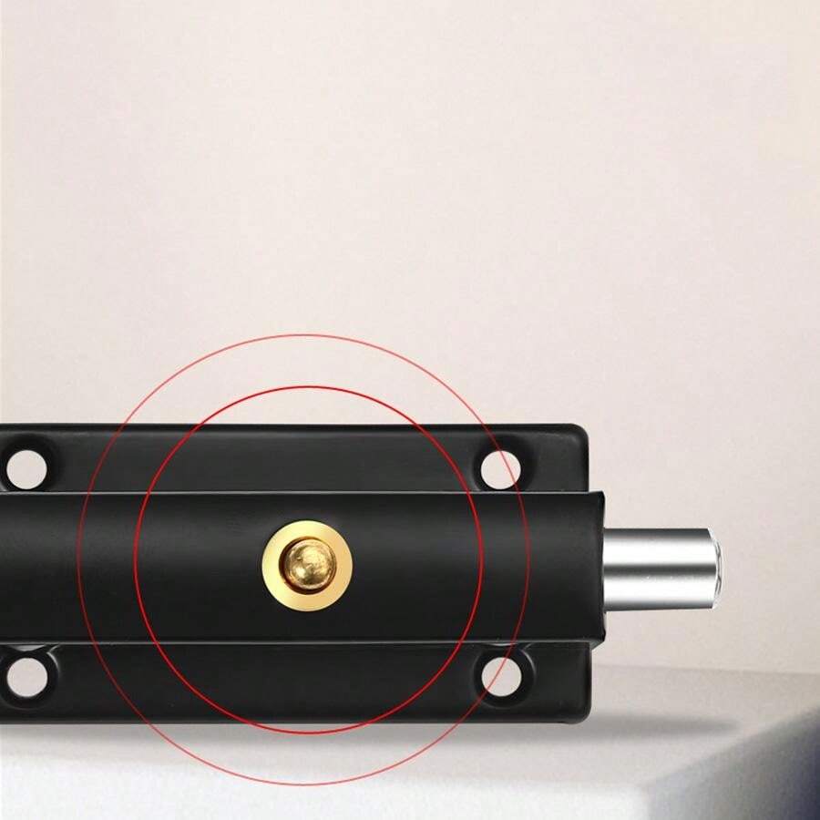 1pc Stainless Steel Self-Bouncing Latch Button Bolt, Thickened Open ...