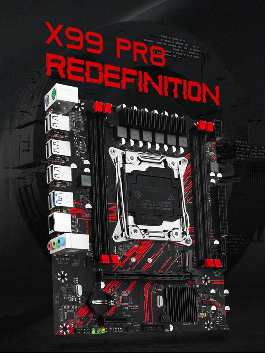 Machinist X99 Pr8 Motherboard Support Lga 2011 3 Xeon E5 V3 V4 Cpu And