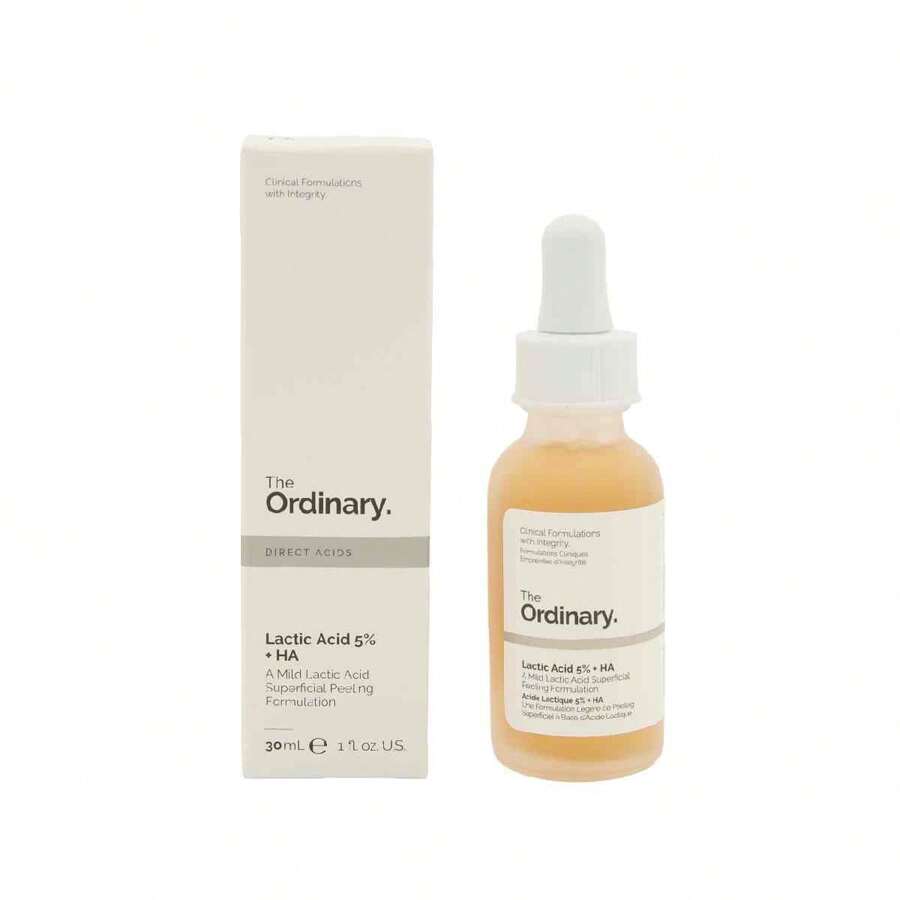 The Ordinary Lactic Acid 5% + HA 2% 30ml Dullness Uneven Skin Tone ...