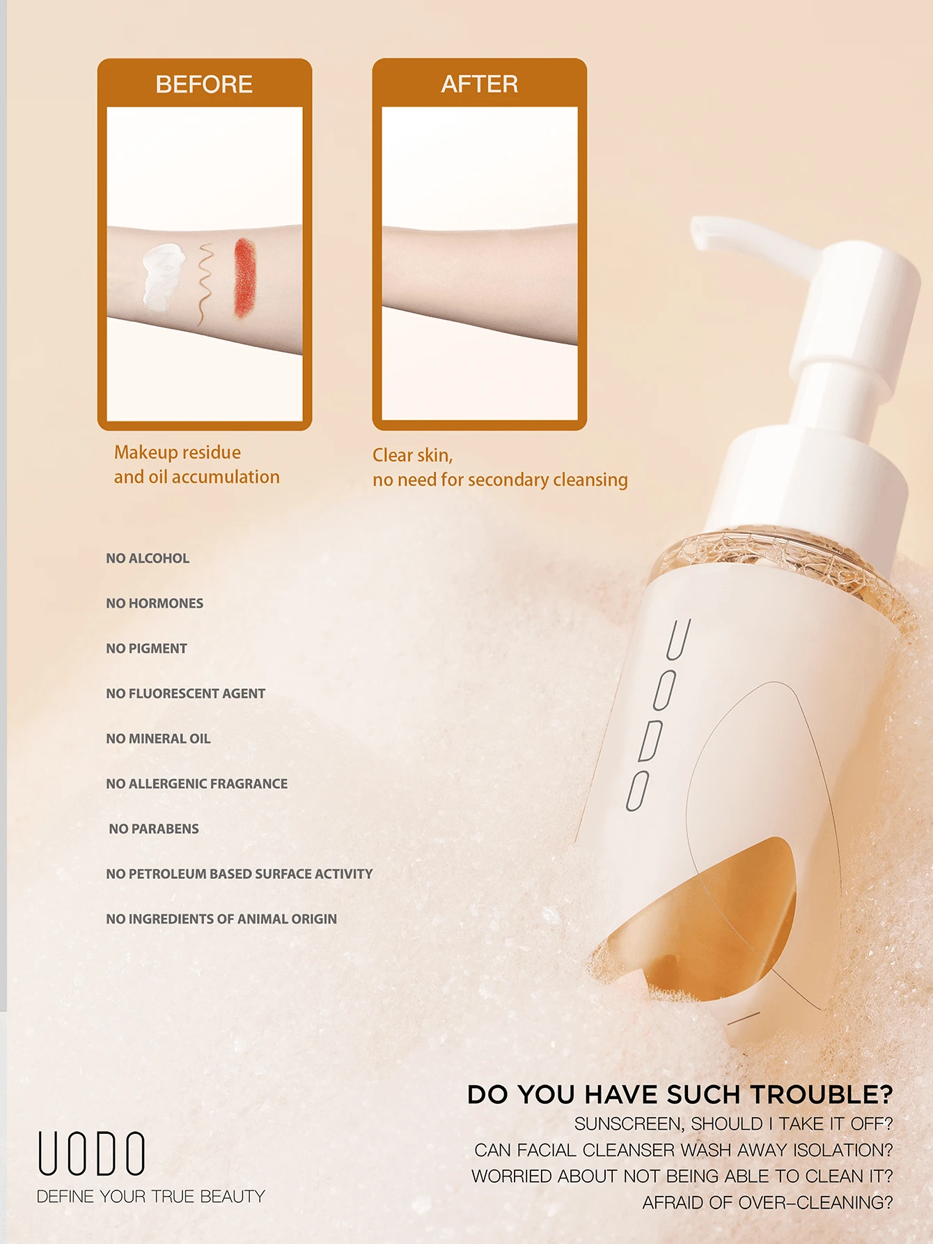 Uodo Purifying Watery Cleanser 120ml | SHEIN USA