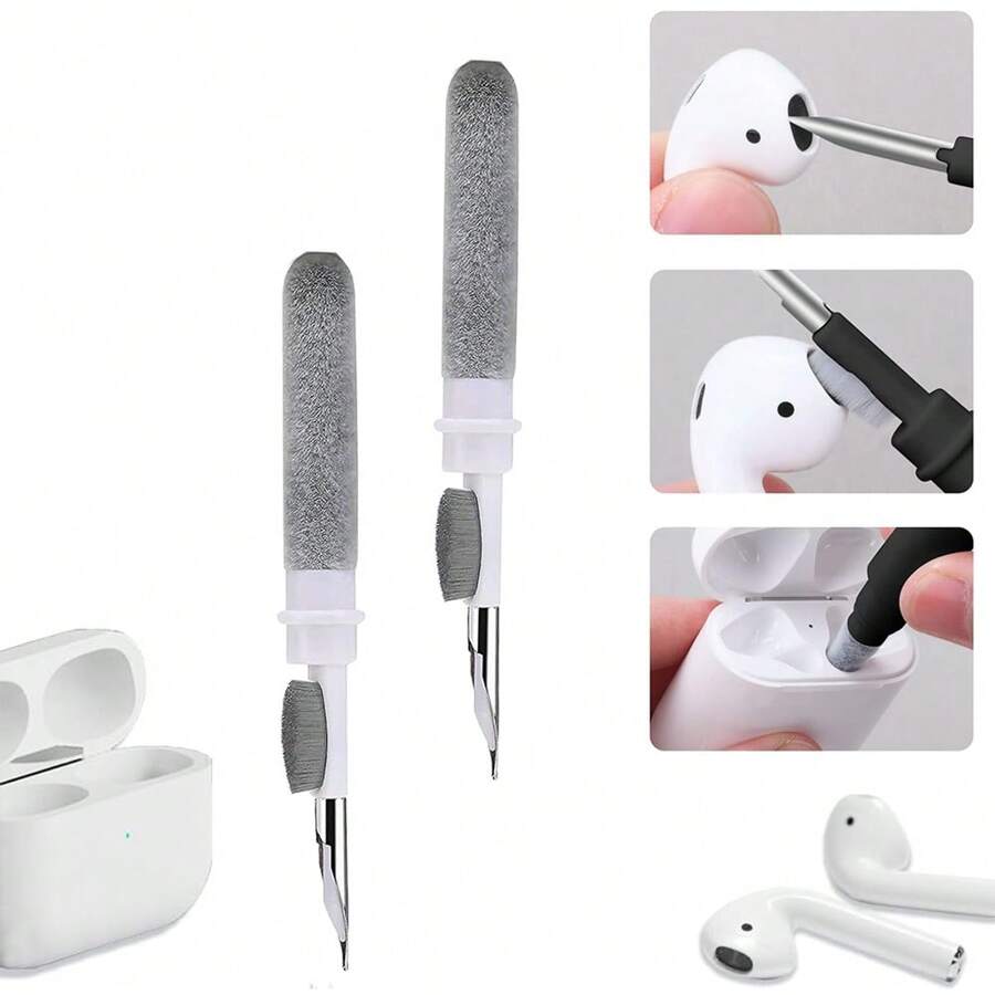 2-Pack Cleaner Kit For AirPods Pro 1 2 3 Earbuds, Cleaning Kit With ...