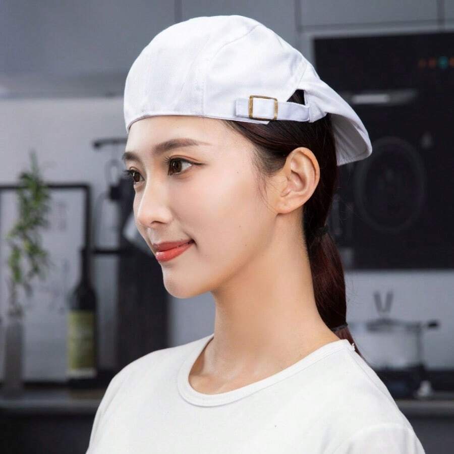 Restaurant Women Kitchen Hat Catering Hotel Man Chef Hat Canteen ...