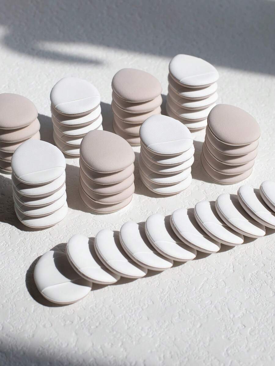 10pcs Finger Soft Cushion Puff Set, Including Air Cushion Puff, Latex ...