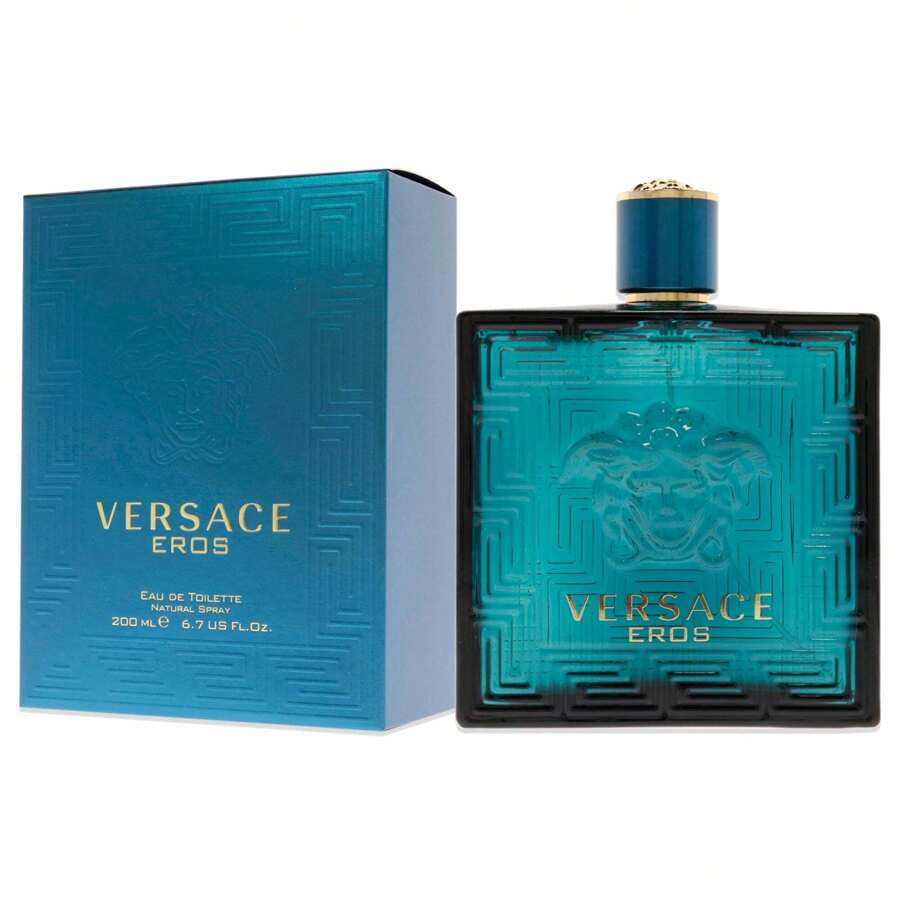 Versace Versace 6.7oz/200ml Eros For Men Eau De Toilette Cologne Spray ...