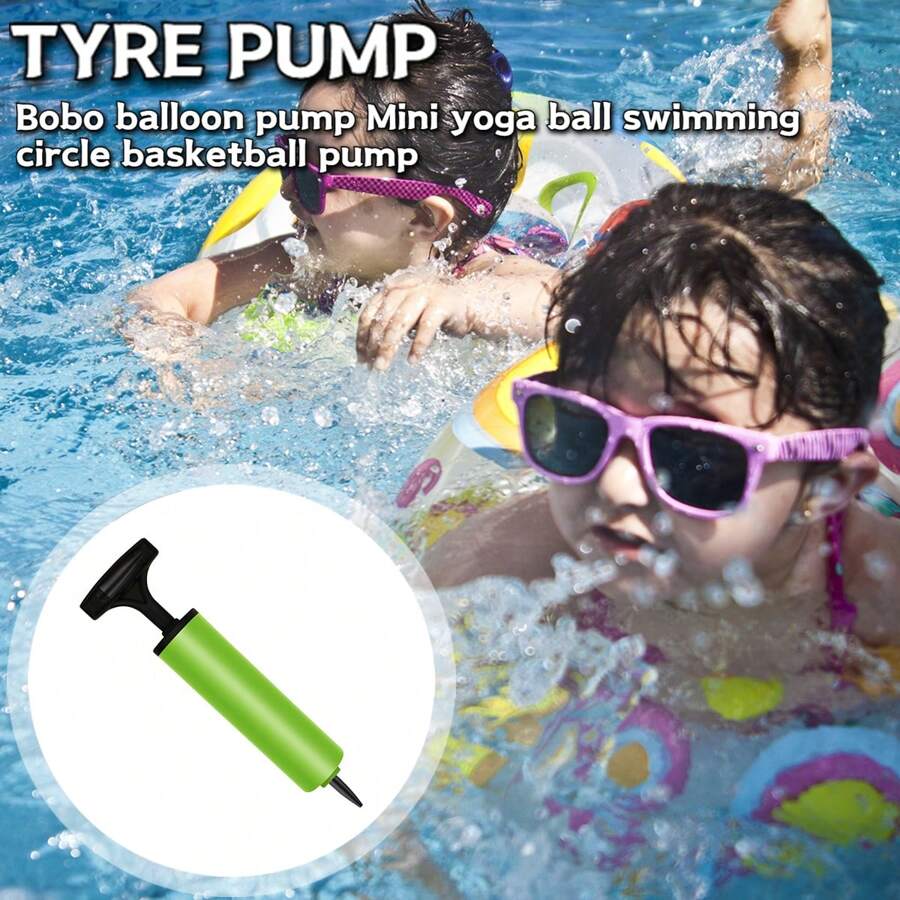 Portable Air Pump With Nozzle For Swimming Ring Beach Ball Inflatables ...