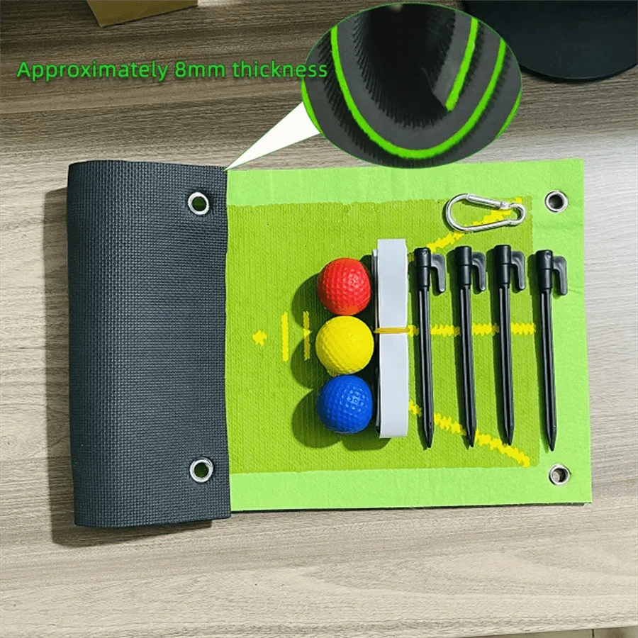 Golf Training Mat For Swing Detection Batting, Golf Impact Mat ...