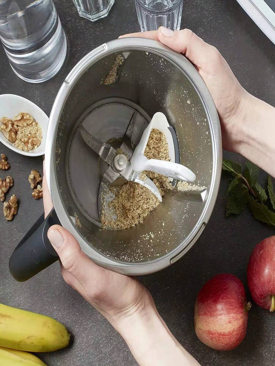 1pc 4th Generation Food Processor Cleaner With Scraper, Rotating ...