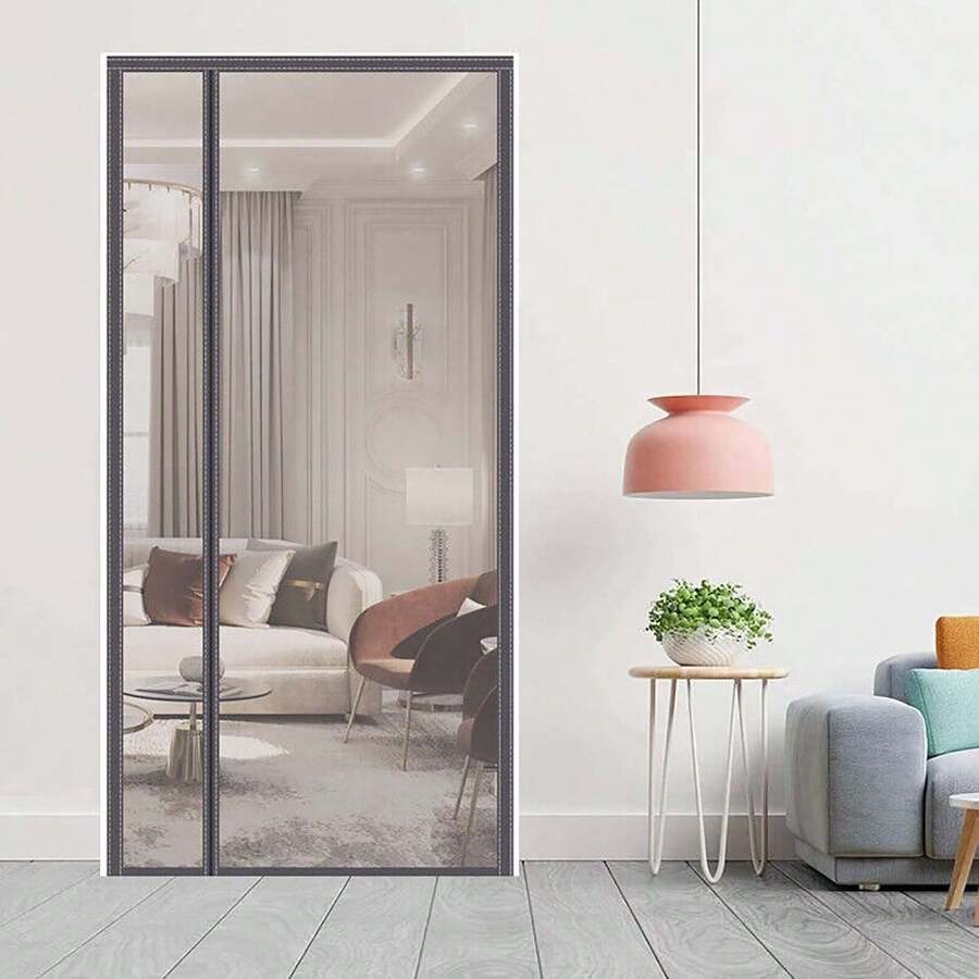 Magic Curtain Door Mesh Magnetic Fastening Mosquito Fly Bug Insect Net ...