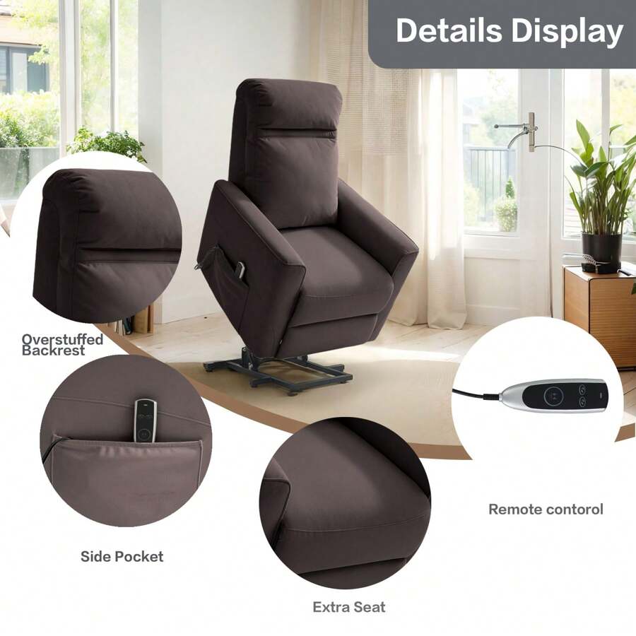 Science And TechnologyPower Lift Recliner Chair With 3D Kneading ...