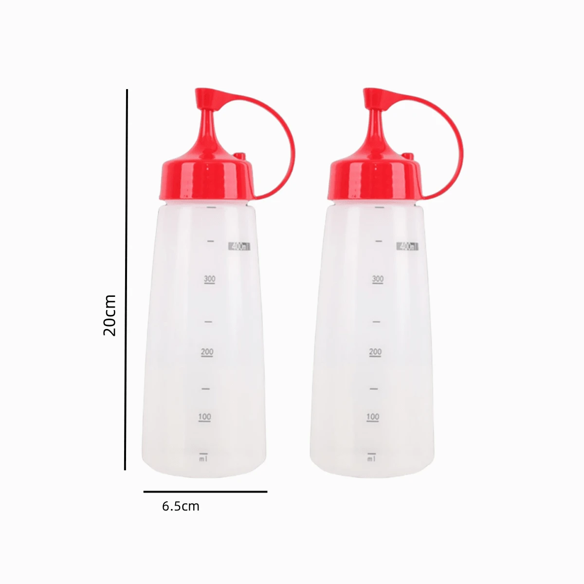 1pc Plastic Squeeze Bottle With Pointed Nozzle: For Ketchup, Honey ...