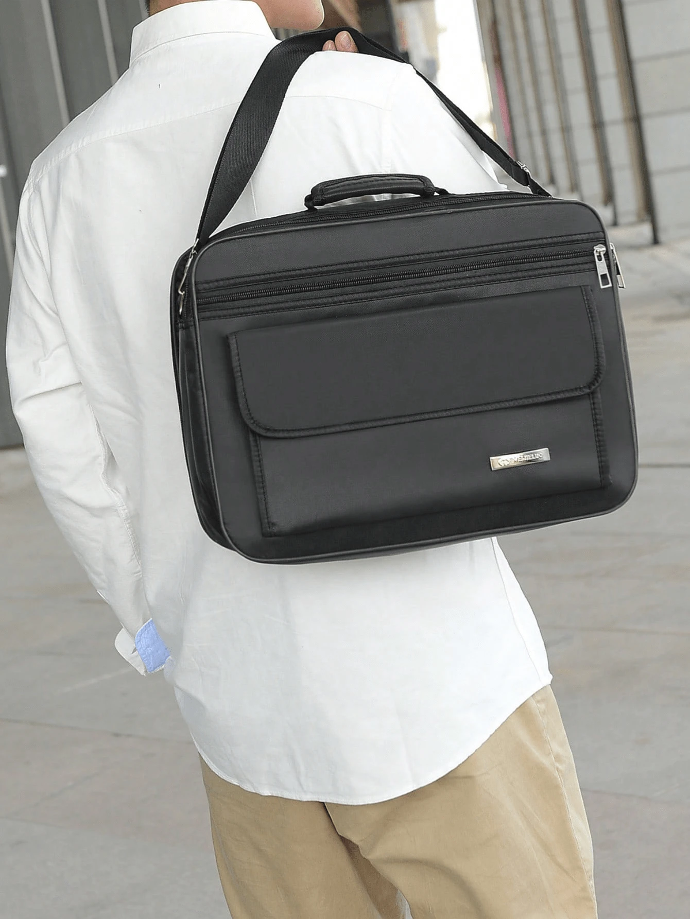 1pc Fashionable Versatile New Style Men Waterproof Wear-Resisting Large ...