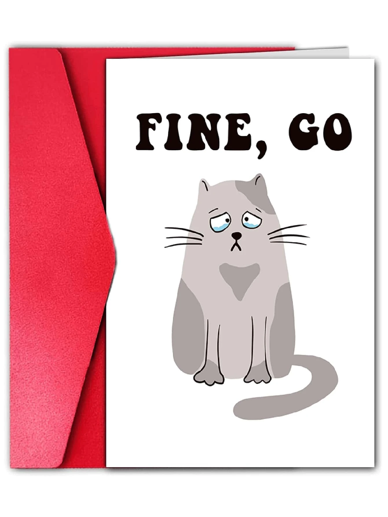 1pc Funny Farewell Card Goodbye Card For Coworkers Leaving, New Job ...