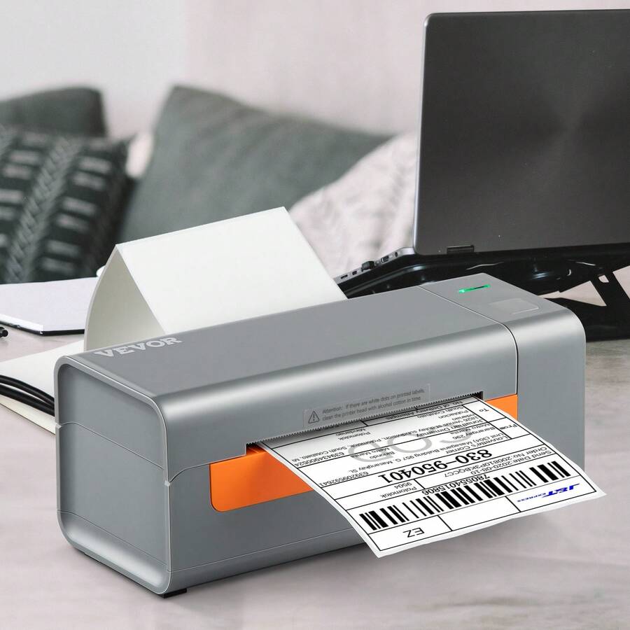 VEVOR Bluetooth Thermal Label Printer, Wireless Shipping Label Printer ...