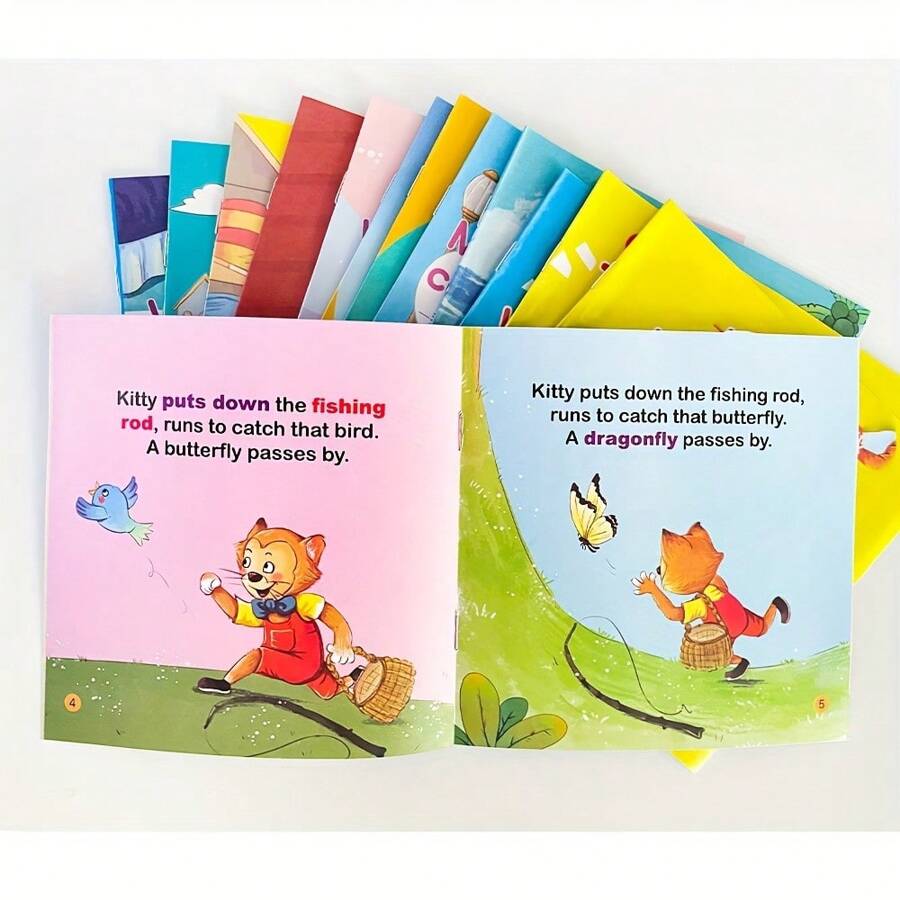 100/60/40/10 Kids Books Set English Words Learning Reading Books For ...