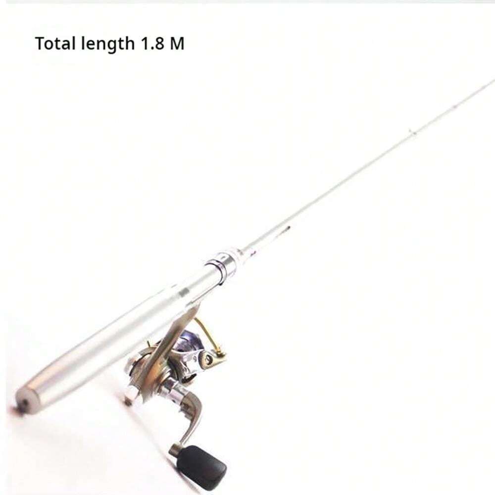 Guangwei Mini Monster 1.8m Telescopic Fishing Rod, Short Section Steel ...