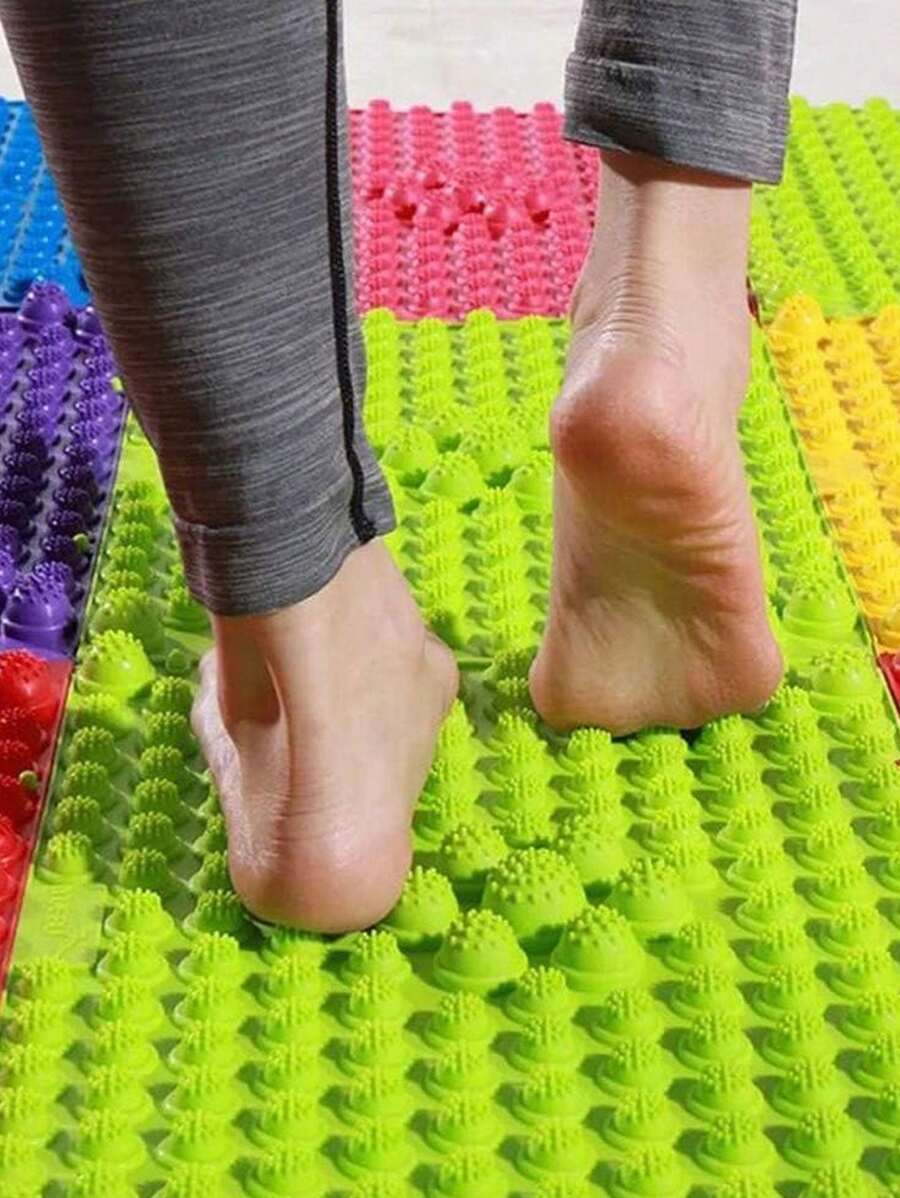 1ชิ้น เสื่อนวดเท้า Acupressure MAT นวดกดจุดเท้าเดินแผ่นนวด Pad ห้องน้ำ ...
