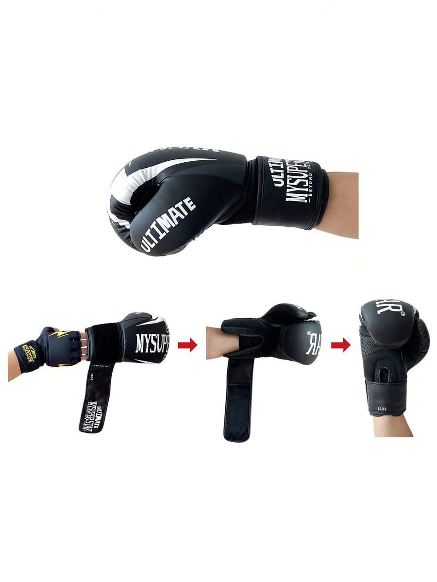 Boxing Wraps And Gloves Upgraded, Wrist Wraps 2 Meter Boxing Inner ...