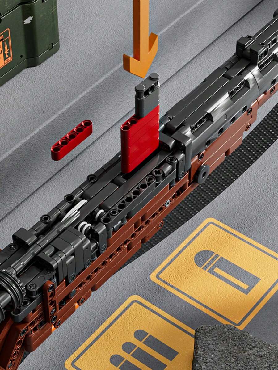 1025+/PCS Assembly Blocks Building Blocks Gun Collection Set,Pistol ...