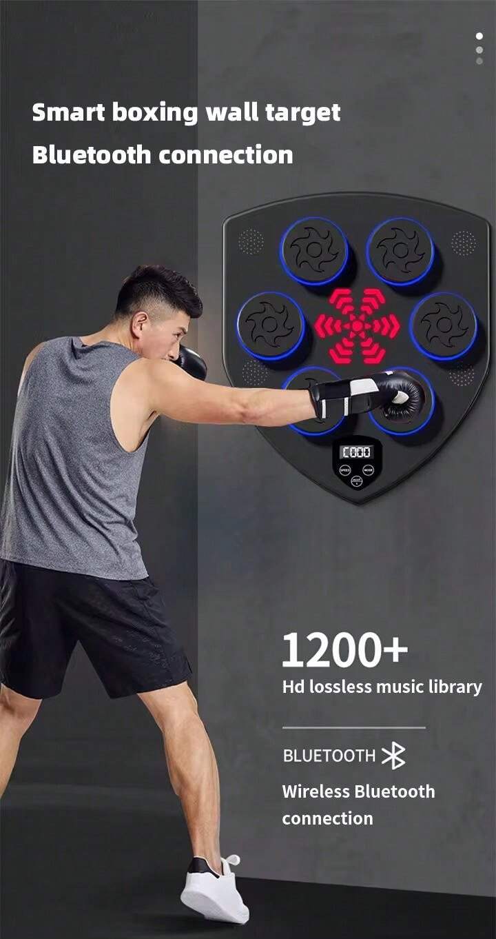 Shield Shaped Smart Boxing Equipment, Electronic Boxing Wall Target ...