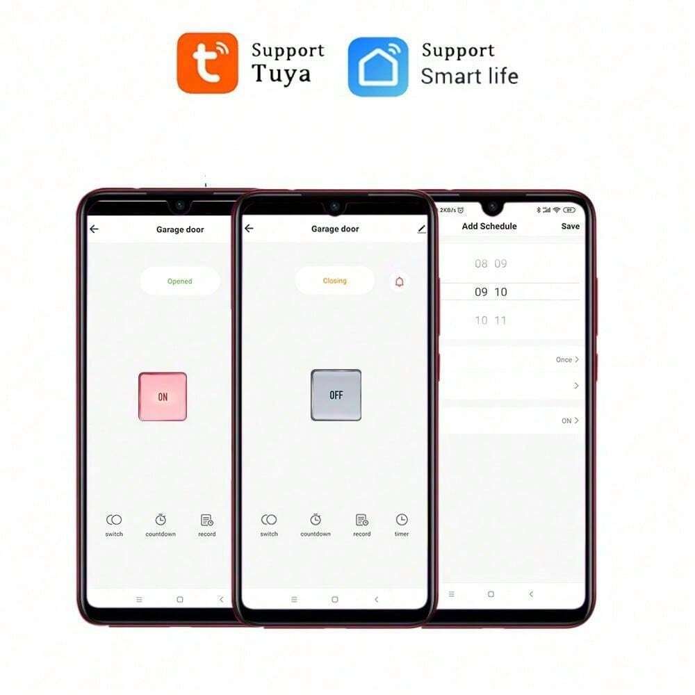 1CH WIFI Tuya Smartlife App Remote Control Controller Garage Gate Door ...