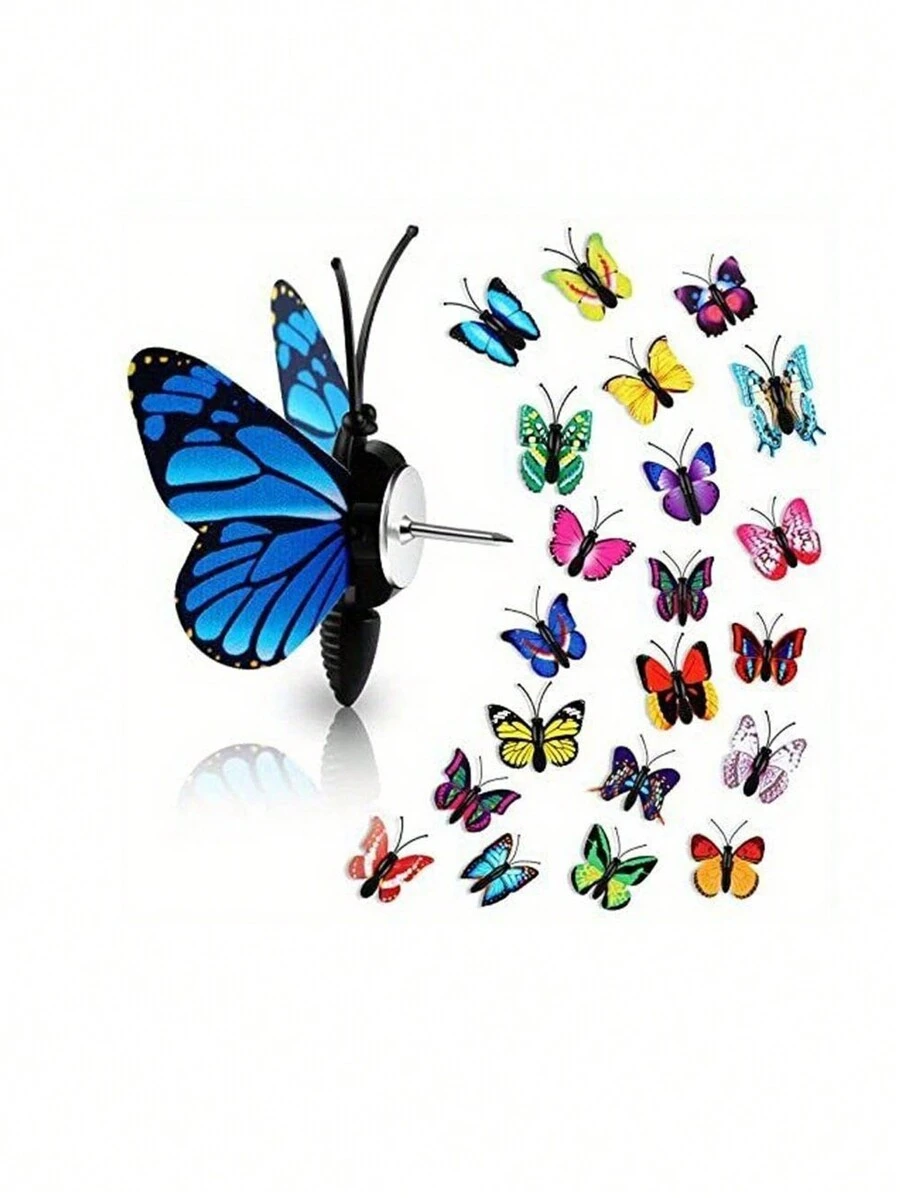 10 Pcs Butterfly Thumbnails, Decorative Thumbnails, Butterfly ...