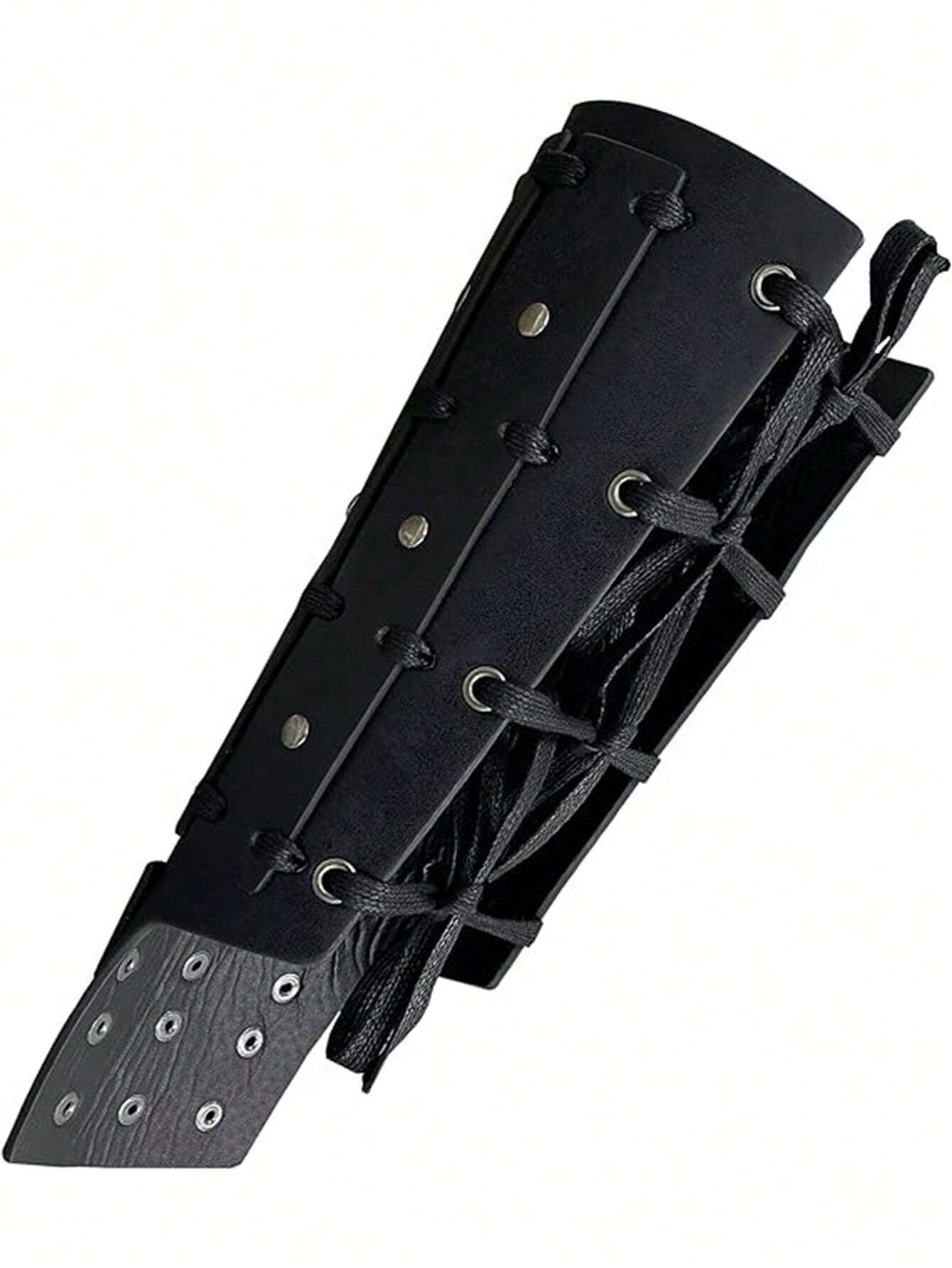 Halloween Middeleeuwse Studded Faux Leather Bracers, Vintage Mercenary ...