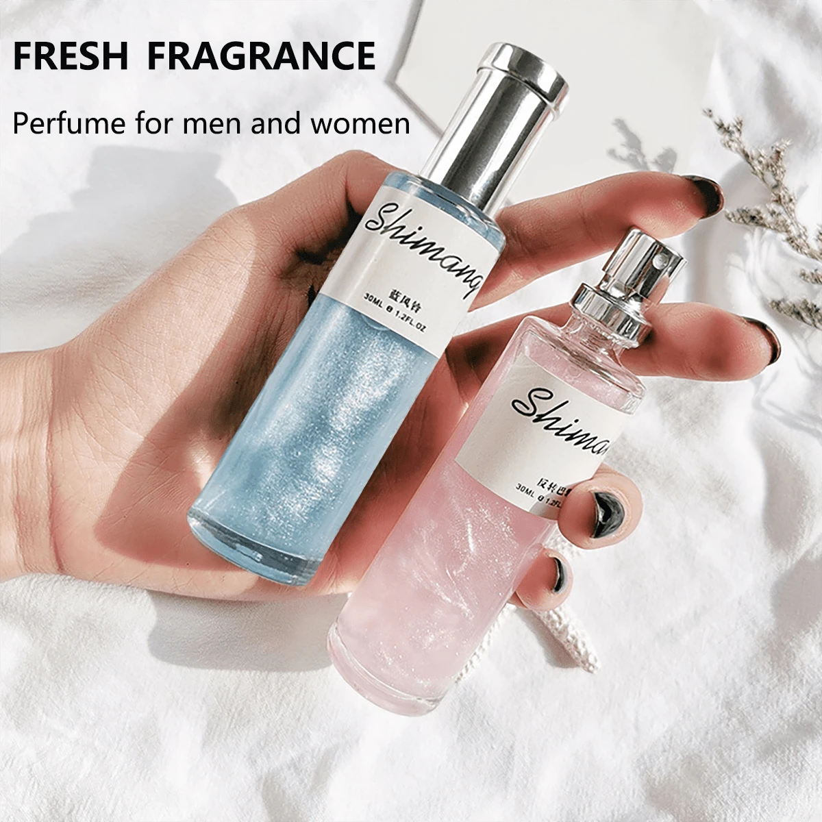 Perfume de 1 oz / Flirting, Perfume de Pó Dourado Quicksand, Fragrância ...