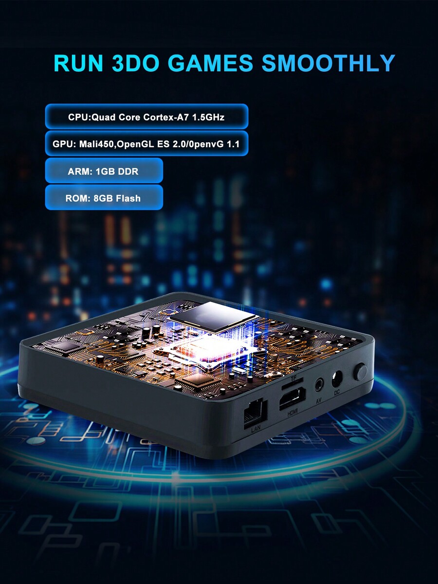 8k High-Definition 3D Friend Online Game Console, Exclusive Network ...