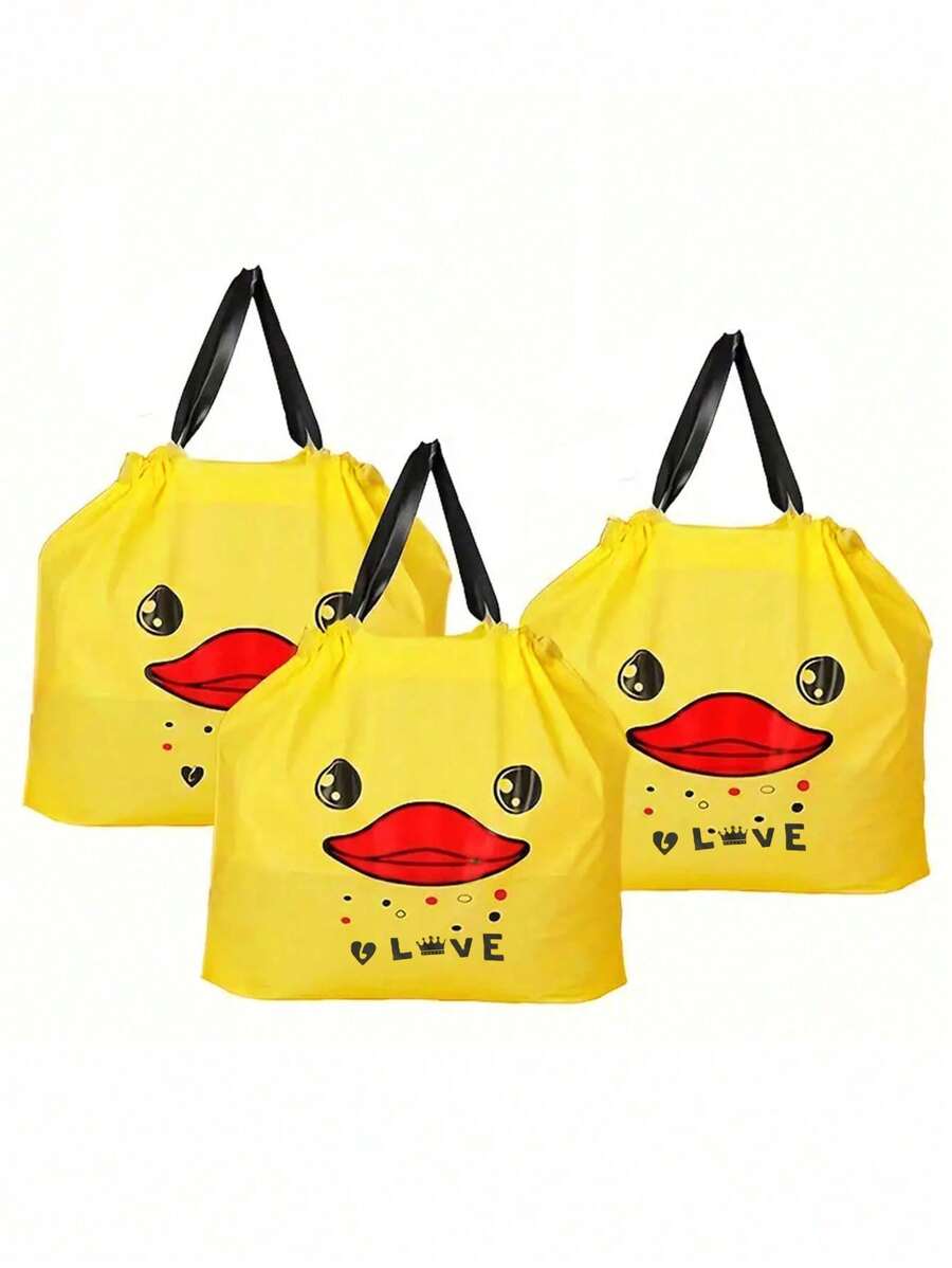 30/20/10pcs - Duck Themed Gift Wrapping Bags, Cartoon Cute Gift Bags ...