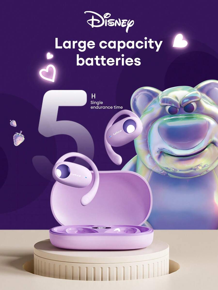 Disney Écouteurs intra-auriculaires à réduction de bruit passive avec arceau QS-O03, qualité ...