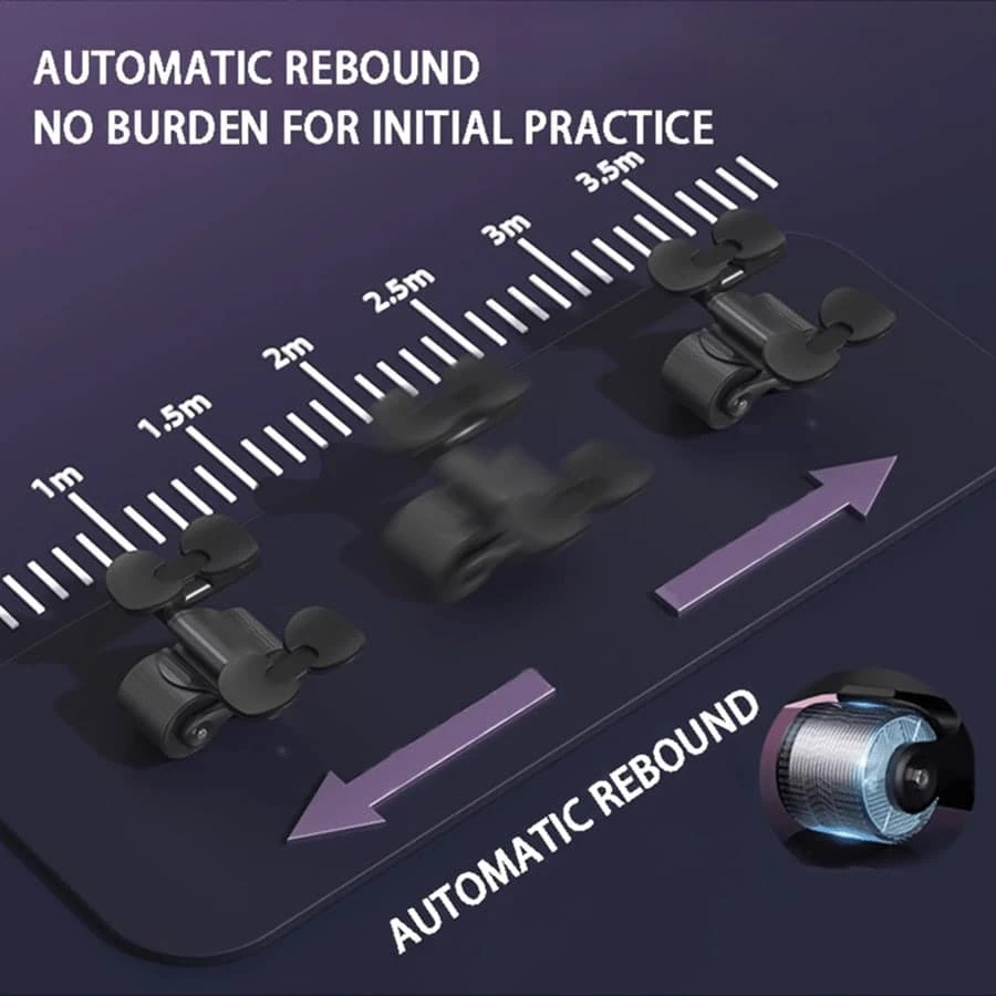 One Grey Elbow Brace Abdominal Wheel, Automatic Rebound Abdominal ...