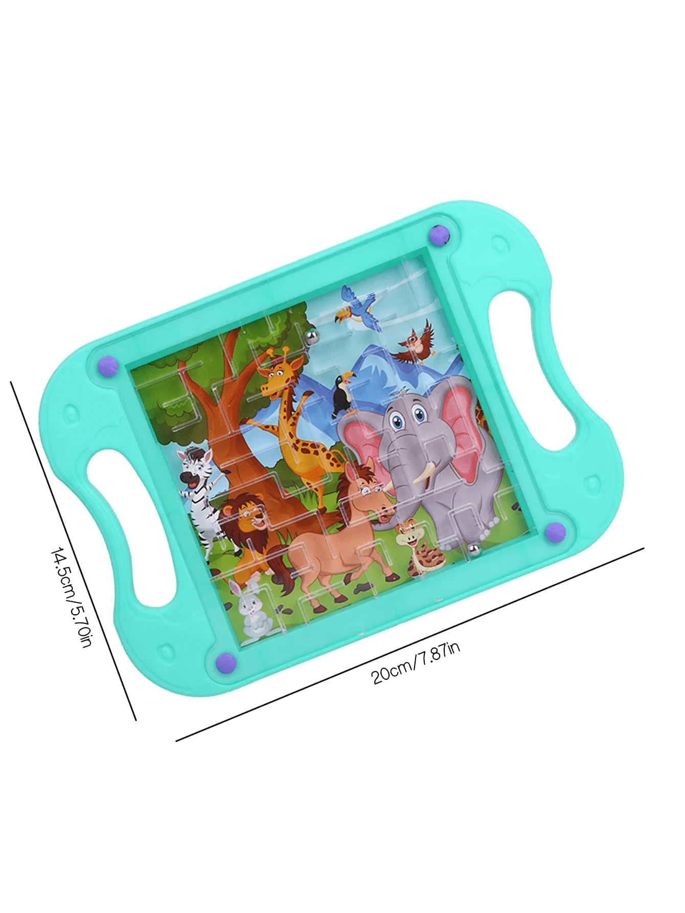 1pc Maze Balance Board Game, Random Style Bead Roller Toy Balance Maze ...